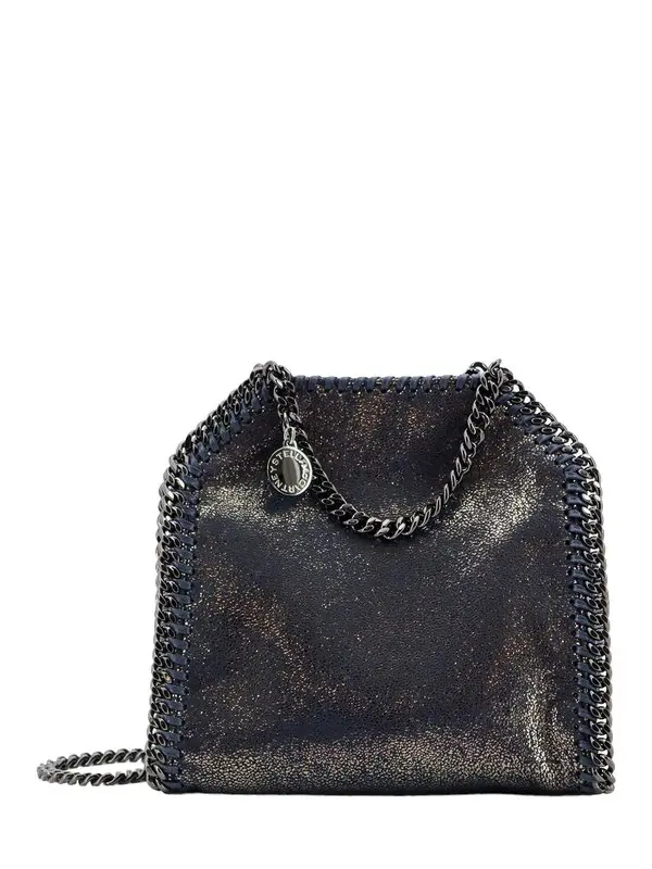 Stella McCartney Falabella Tiny Shiny Shaggy Deer Crossbody Bag - Multicolor