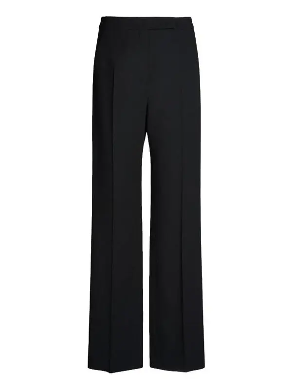 Max Mara Tailored Wide Leg Trousers - Black