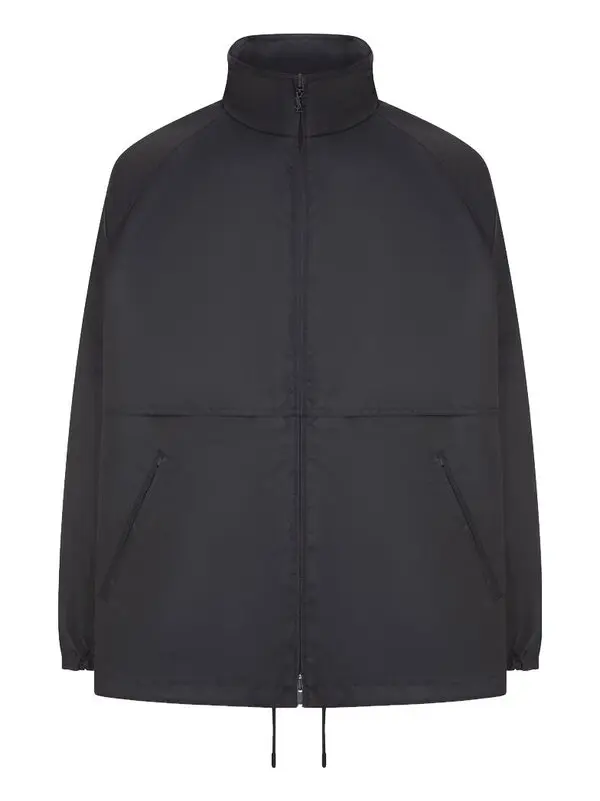 Saint Laurent Technical Fabric Wind Jacket - Blue