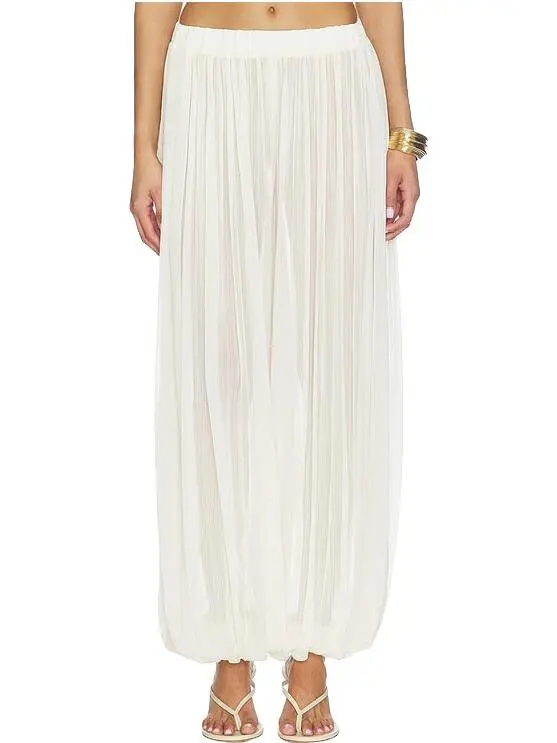 BRONX BANCO Calia Chiffon Pant - Cream