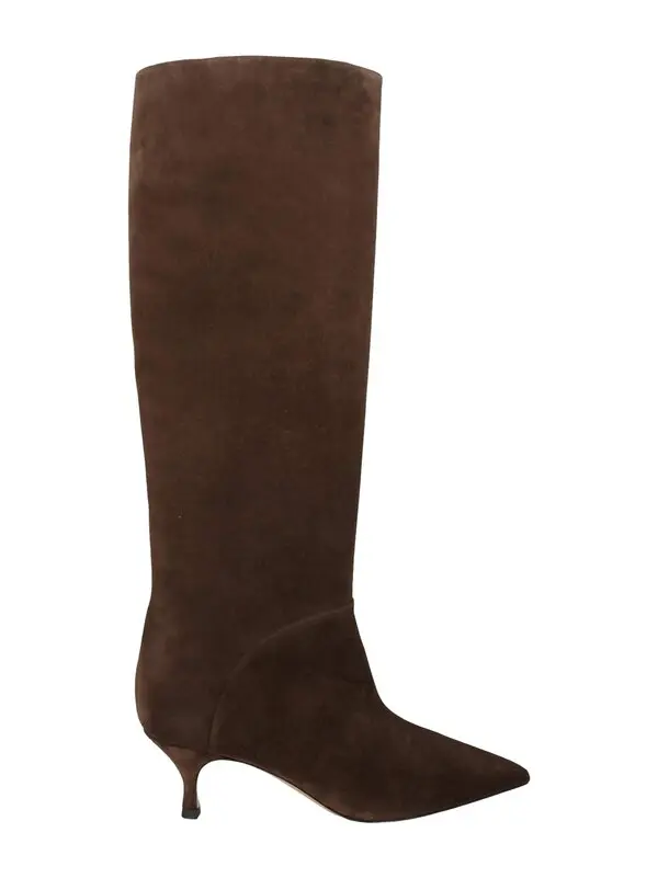 Casadei Suede Julia Knee-high Boots 50 - Brown