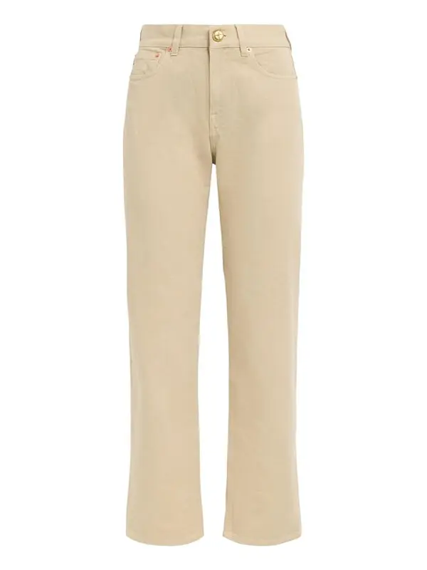 BLAZÉ MILANO Nariida Straight Jeans - Beige