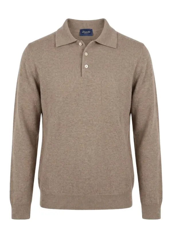 DRUMOHR Long-sleeved Sweater With Collar - No