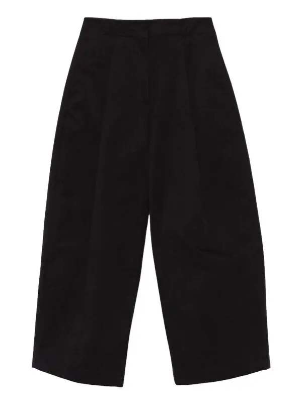 Studio Nicholson Wide Leg Pocket Trousers - Black