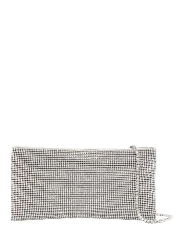 Benedetta Bruzziches Jeweled Shoulder Bag - Gray