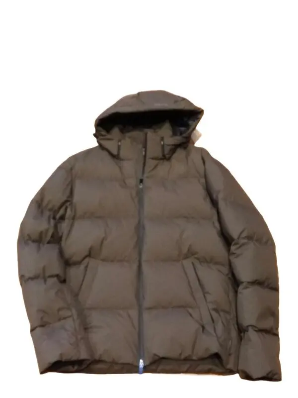 Herno Hooded Puffer Jacket With Windproof And Waterproof Features - Green