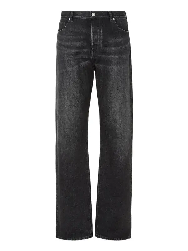Fendi Straight-leg Jeans - Black