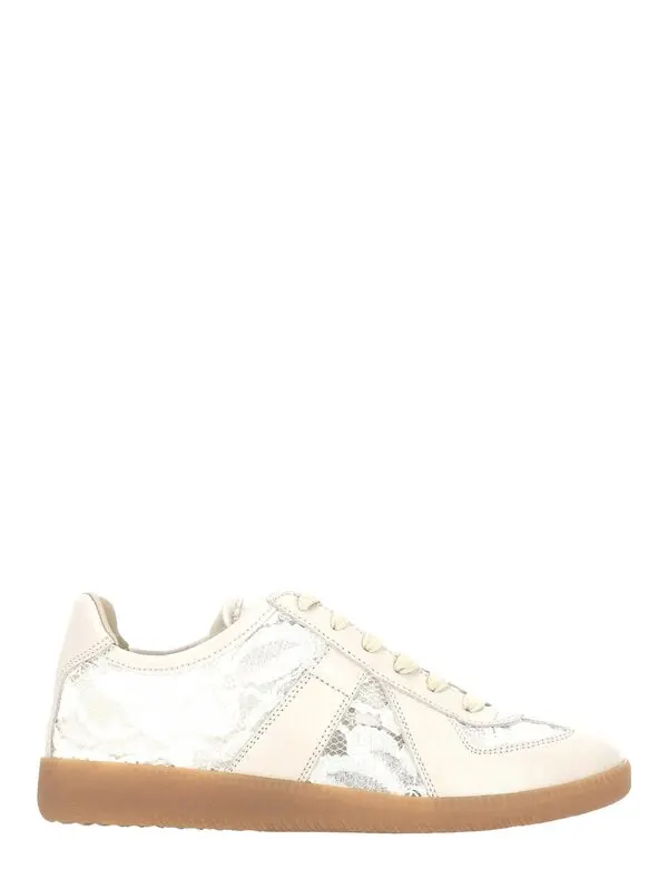 MAISON MARGIELA Replica Lace Sneakers - White