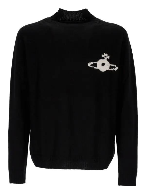 VIVIENNE WESTWOOD Fisherman Orb Knitted Sweater - No