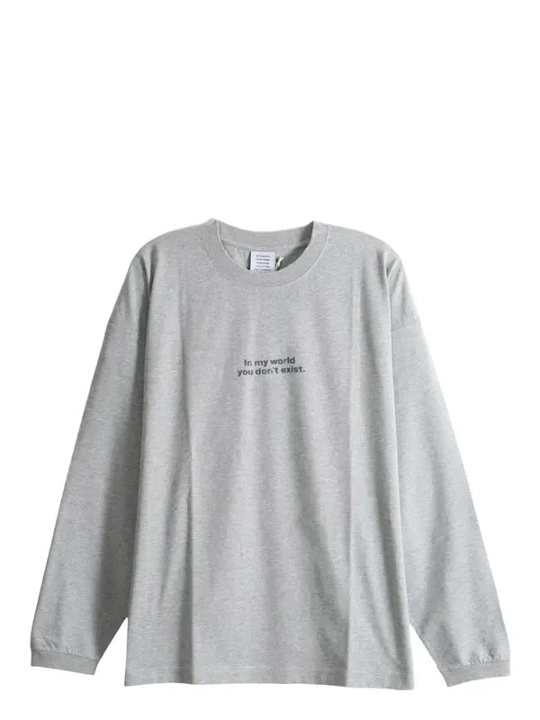 Vetements Long-sleeve T-shirt - Grey