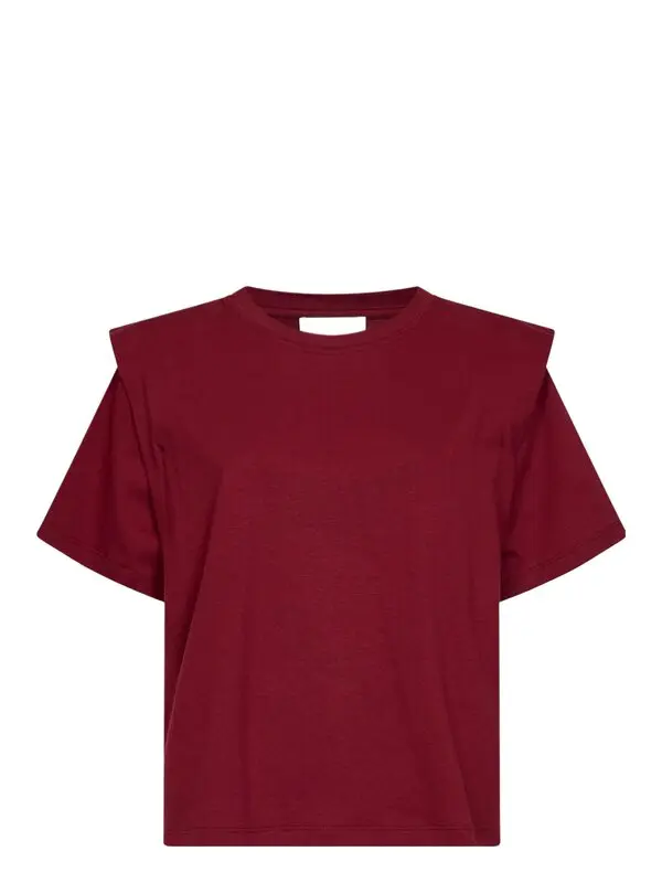 Isabel Marant Étoile Short Sleeve Crewneck T-shirt - Red