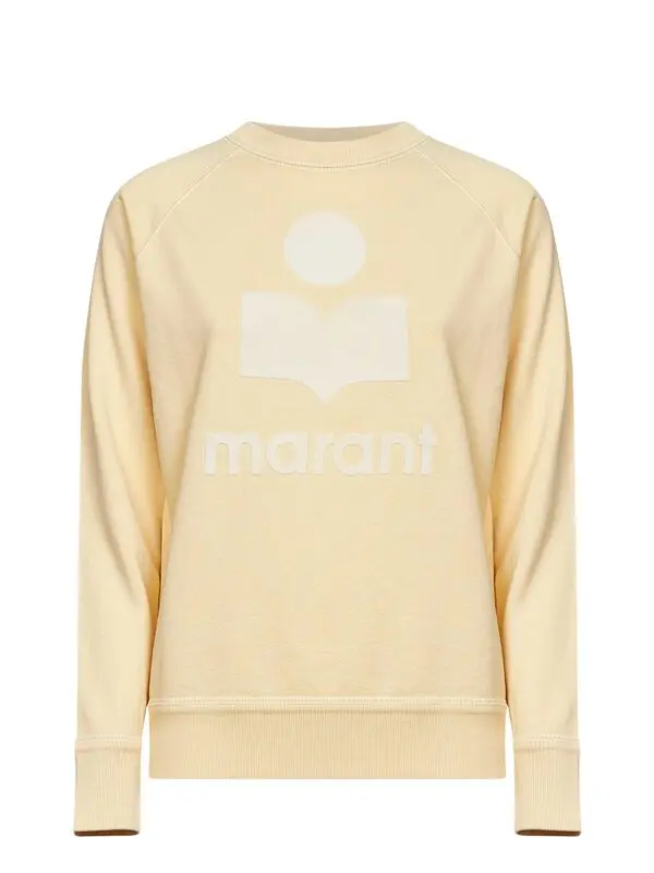 Isabel Marant Étoile Millyny Logo Sweatshirt - Nude
