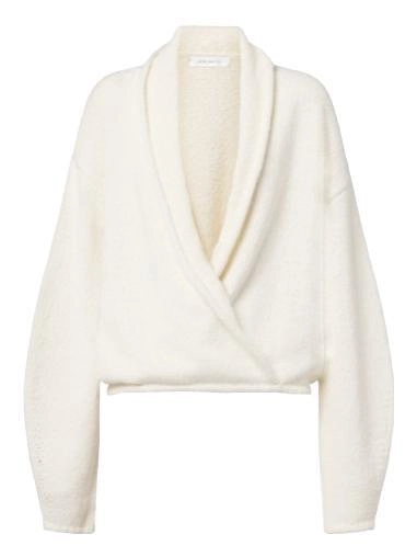 AYA MUSE Kena Cotton Wrap Top - White