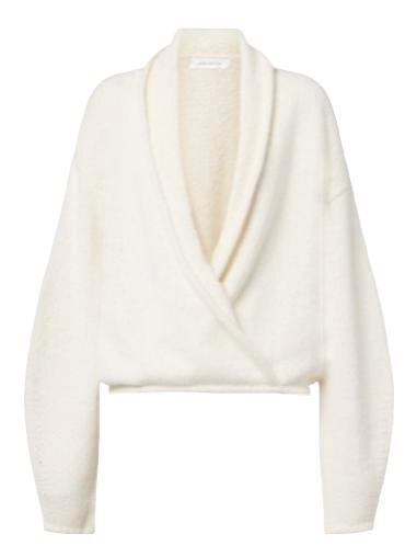 AYA MUSE Kena Cotton Wrap Top - White