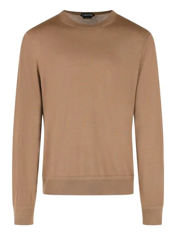 TOM FORD Long-sleeved Pullover - Brown