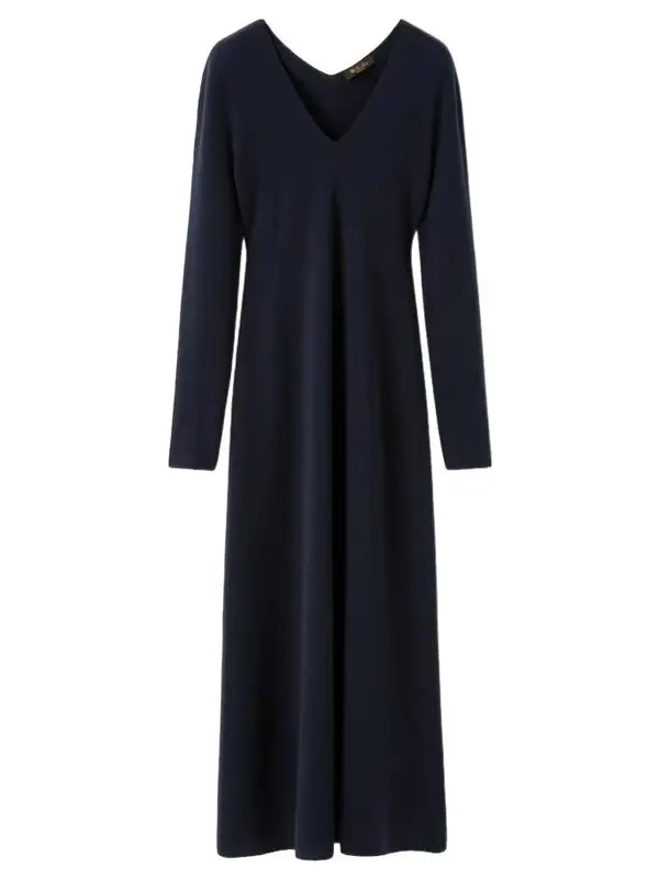 Loro Piana Kamet Dress - Navy Blue