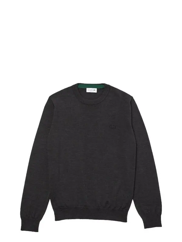 Lacoste Long-sleeved Pullover - Black