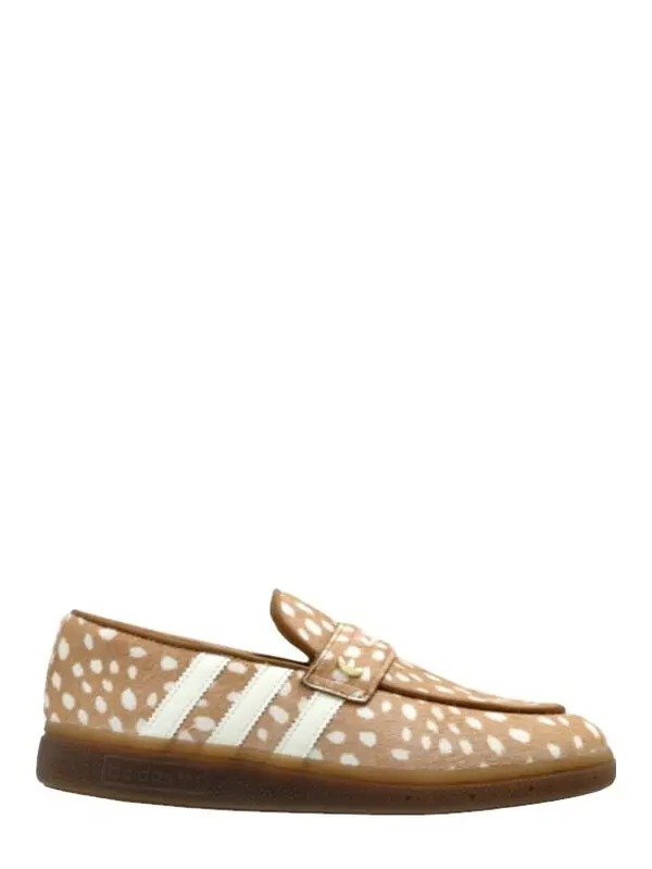 ADIDAS ORIGINALS Handball Spezial Leopard-print Sneakers - Nude