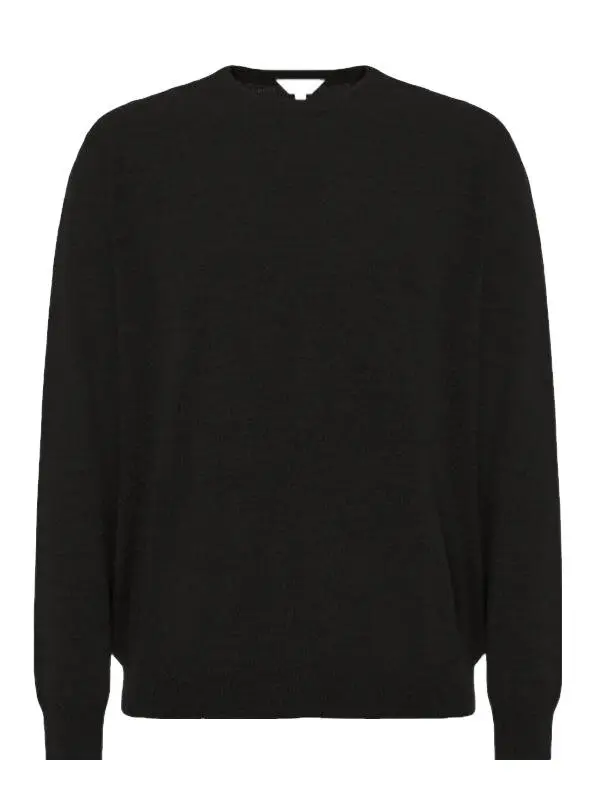 Malo Basic Crewneck Knitwear - Black