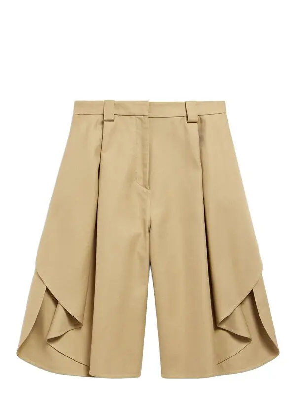 Balenciaga Tulip Bermuda Shorts - Brown