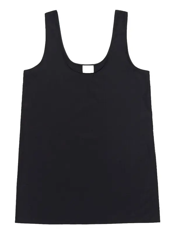 ALAS Silk-cotton Tank - Black