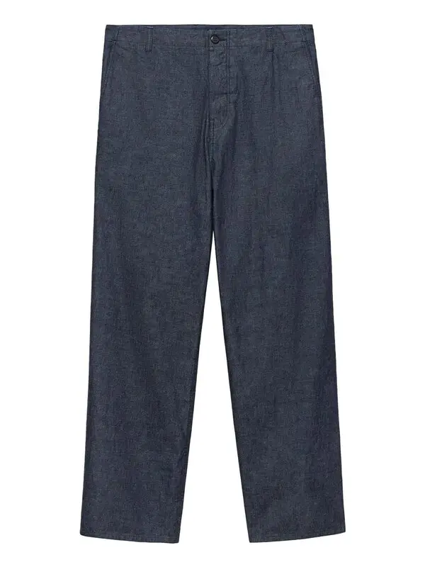 Prada Chambray Pants - Blue