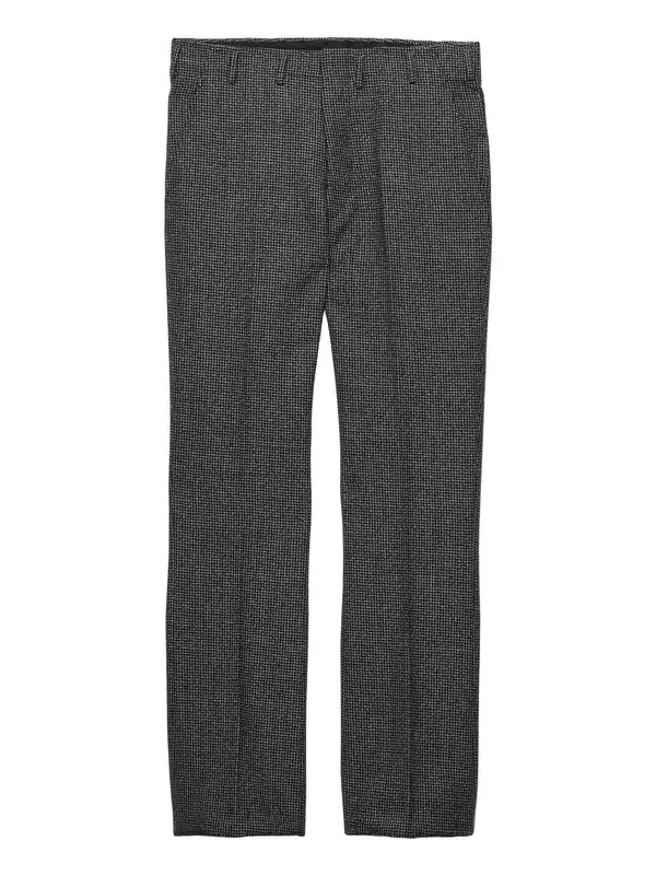 Prada Wool Trousers - Grey