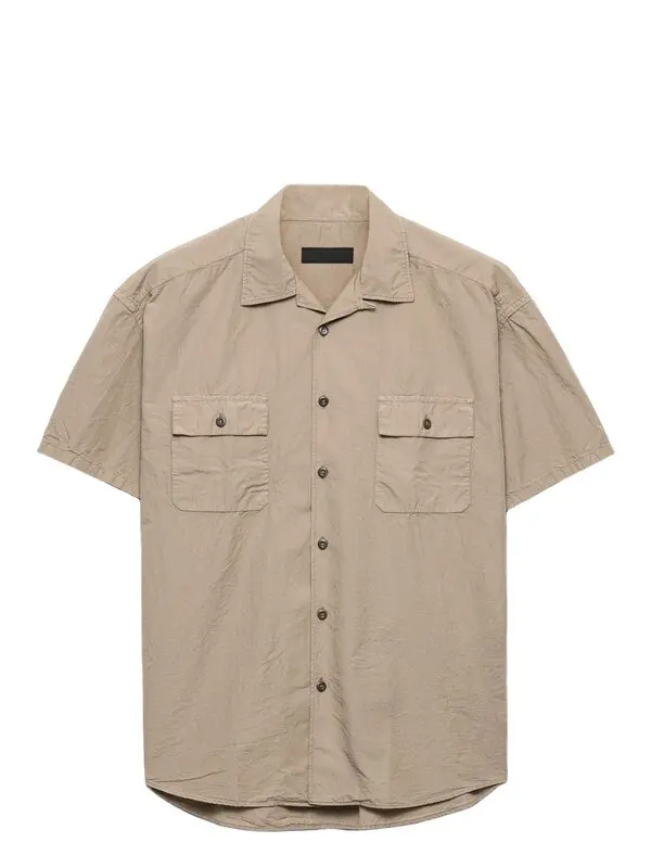 Prada Cotton Blend Shirt - Grey