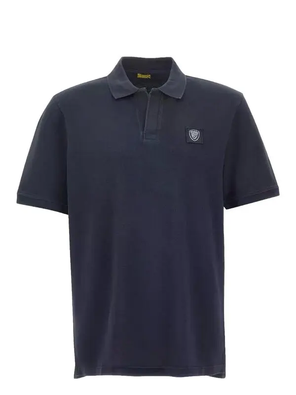 BLAUER. Harvey Polo Shirt - Blue