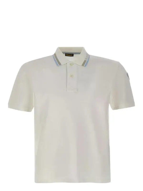 BLAUER. Ransom Polo Shirt - White
