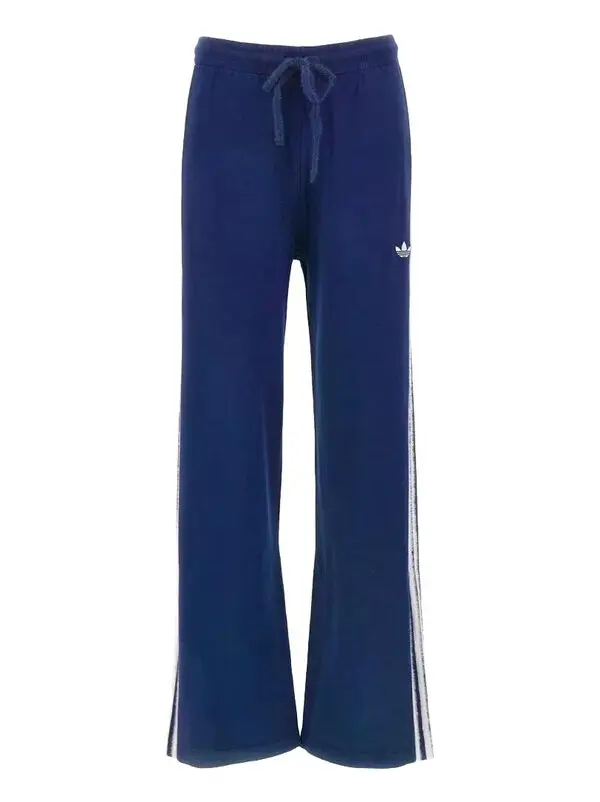 Adidas Firebird Track Trousers With Side Stripe Detailing - Blue
