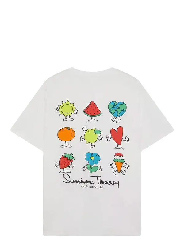 VACATION Sunshine Therapy Graphic-print T-shirt - White