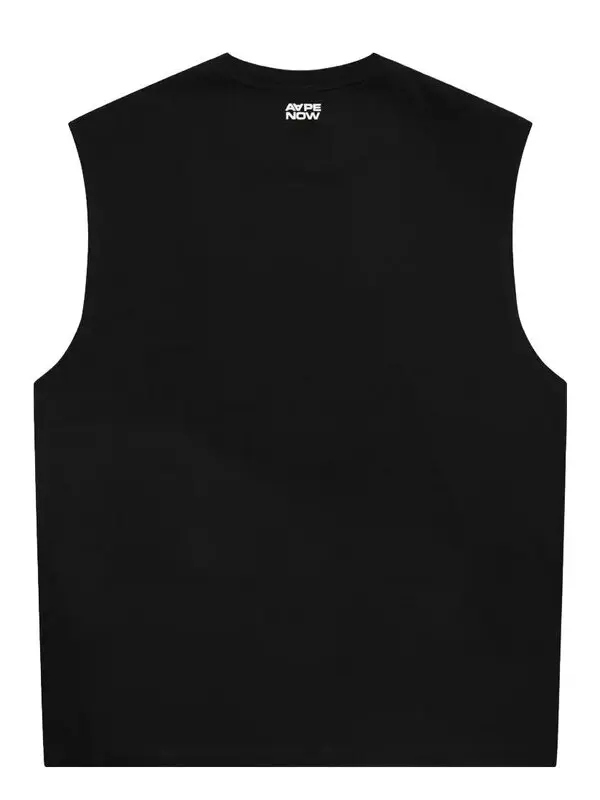 AAPE BY *A BATHING APE Moonface Tank Top - Black