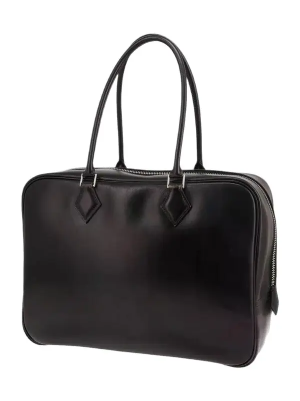 Hermès 2003 Plume Satchel Bag - Black