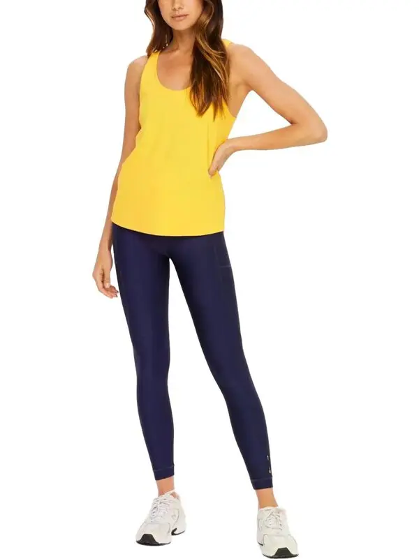 The Upside Scoop Neck Racerback Tank - Yellow
