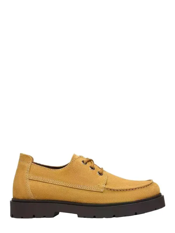 BIRKENSTOCK Highwood Moccasin Derby Shoes - Yellow