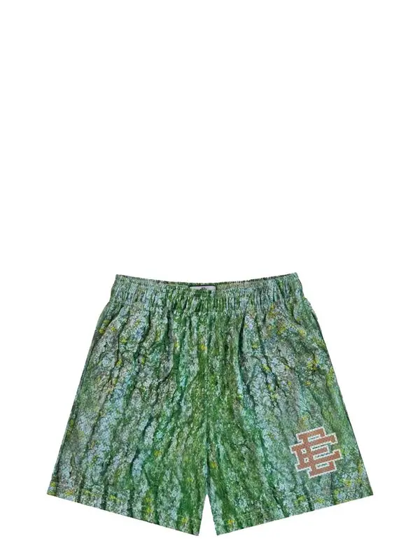 ERIC EMANUEL Ee Basic Printed Track Shorts - Green