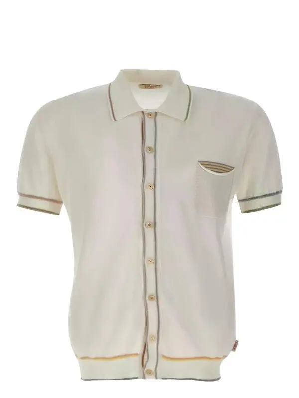 BOB Brett Knitted Shirt - Neutrals