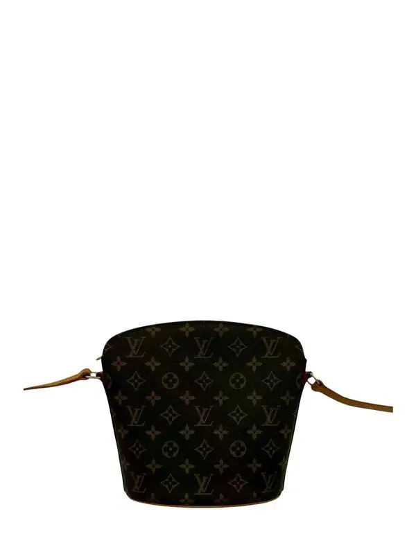 LOUIS VUITTON Monogram Drouot Crossbody Bag - Brown