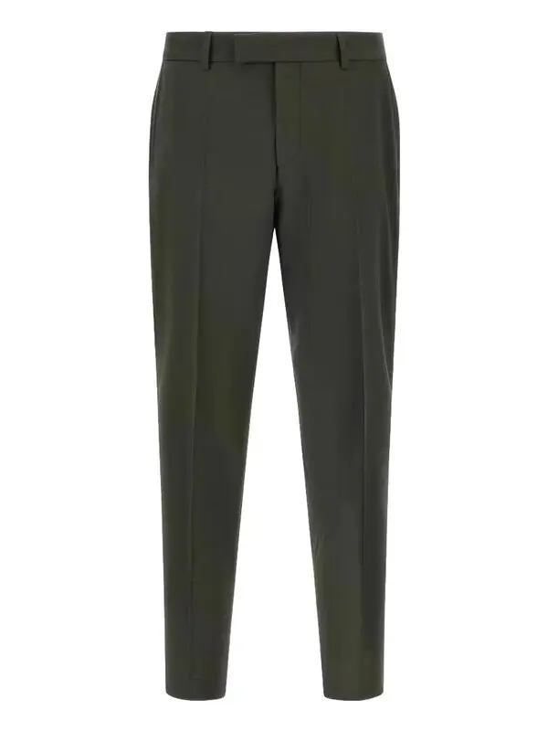 BOSS George 263 Tapered-fit Tailored Trousers - Green