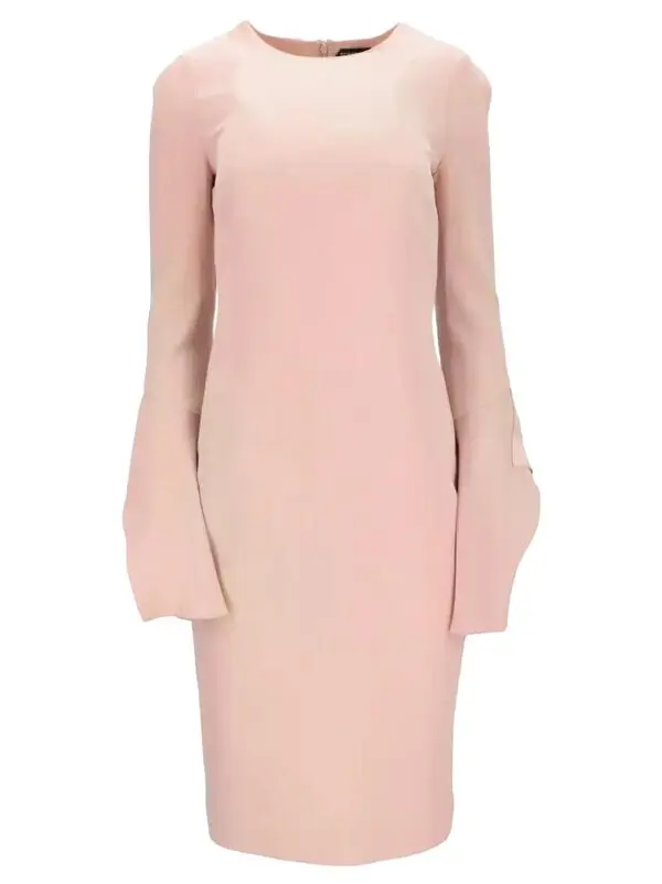 TOM FORD Ruffled Sleeves Dress - Pink