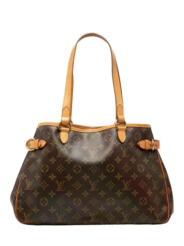 LOUIS VUITTON Monogram Batignolles Horizontal Tote Bag - Brown