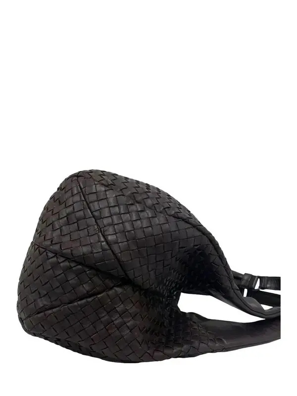 Bottega Veneta Large Nappa Intrecciato Hobo Bag - Brown