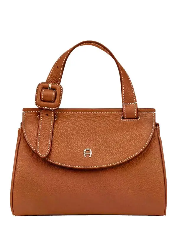 AIGNER Buckle-detail Tote Bag - Brown