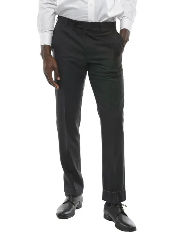 Corneliani Mantua Virgin Wool Trousers - Grey