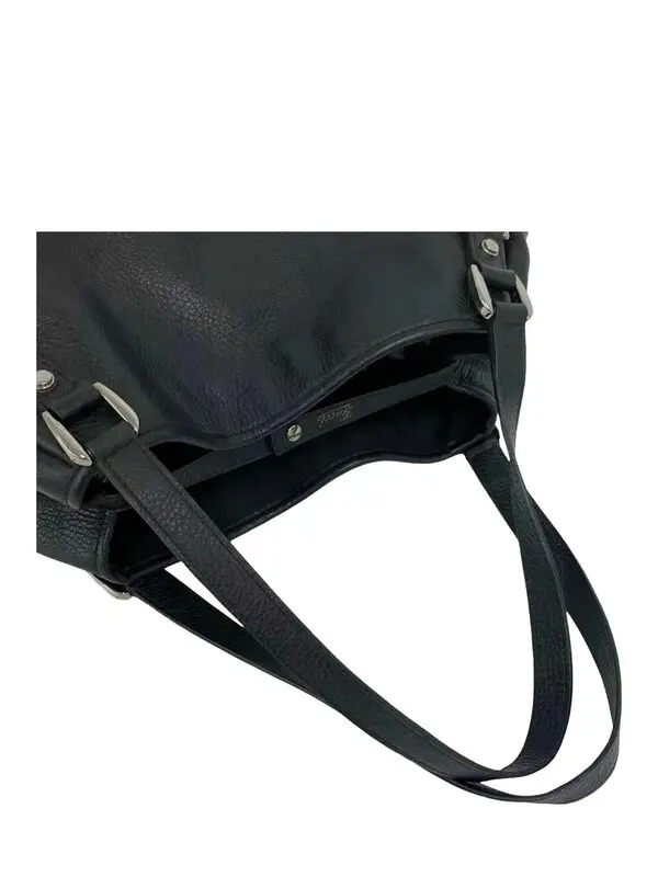 Gucci Calfskin Abbey D Ring Tote Bag - Black
