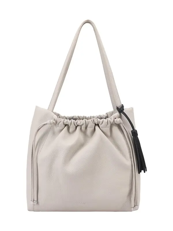 LLOYD BAKER Hyacinth Leather Shoulder Bag - Black