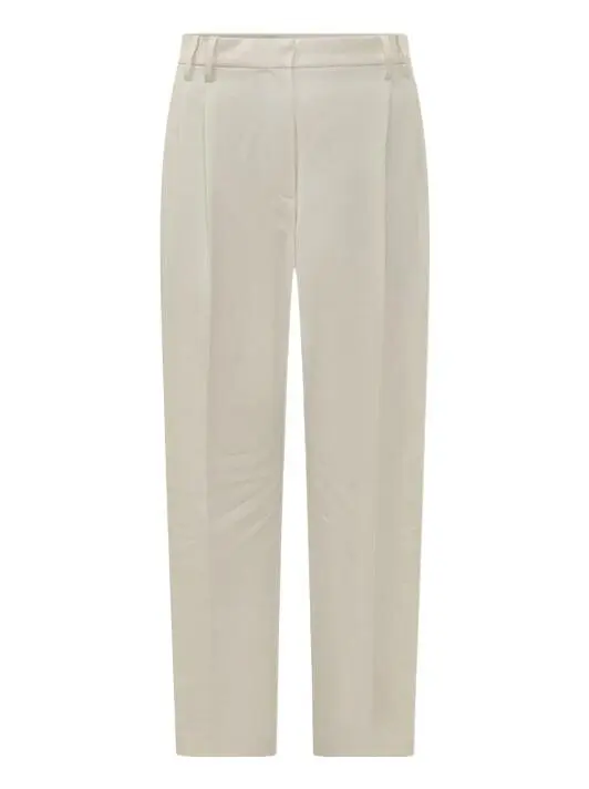 Brunello Cucinelli Pleated Straight Leg Trousers - No