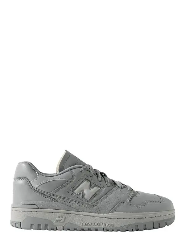 NEW BALANCE 550 Leather Sneakers - Gray