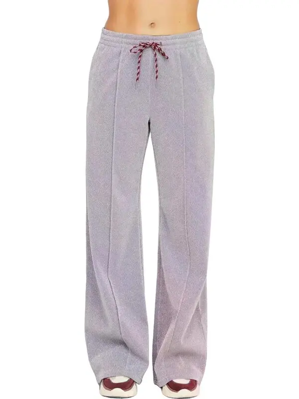 The Upside Galaxia Marnie Wide-leg Track Pants - Grey